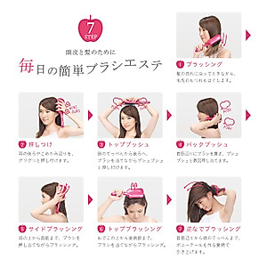 KOIZUMI Reset Brush Paddle Type (Dry Battery Type) KBE-2811/VP (Vivit Pink)【Japan Domestic Genuine Products】