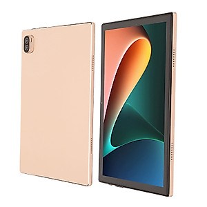 ANGGREK 10.1 Inch Tablet,10.1 Inch Tablet 6G RAM 256G ROM Support 4G Network Calls 5G WiFi Dual Band Tablet PC for Android 11 100240V (US Plug)