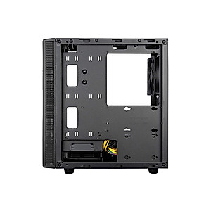 Rosewill FBM-X2-400 Micro ATX Mini Tower Computer Case with 400W PSU Included, Sleek and Simple Quiet Style Gaming Desktop PC, 240mm AIO Support, Top I/O USB 3.0
