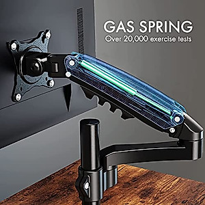 Stellar Mounts Dual Spring LCD Monitor Arms with USB and Multimedia Ports for: ASUS TUF Gaming 32" 1080P Curved Monitor (VG328H1B) - Full HD, 165Hz (Supports 144Hz), 1ms, Extreme Low Motion Blur