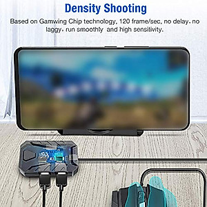 ciciglow Gaming Keyboard and Mouse Converter,Keyboard and Mouse Adapter,Bluetooth Keyboard and Mouse Converter,Mobile Game Converter,Suitable for iOS/Android System (Mix Pro)