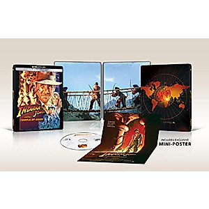 Indiana Jones and the Temple of Doom Limited-Edition Steelbook [4K UHD]
