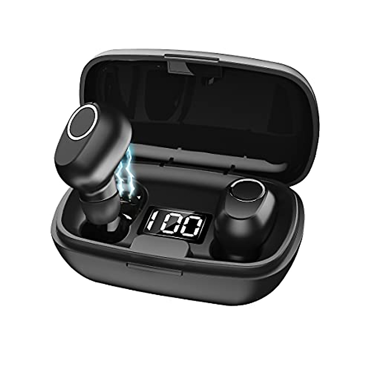 Hiteblaz Wireless Earbuds Bluetooth Headphones, Waterproof Deep Bass Stereo in Ear Earphones, Touch Control with Microphone Headset with Extra Bass for Sport, Running L22
