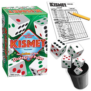 Kismet - The Modern Game of Yacht - Family Dice Game