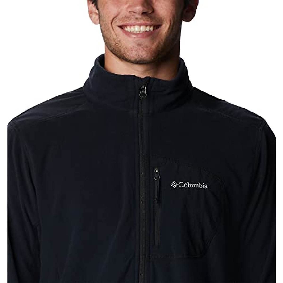 Columbia Men's Klamath Range Full Zip, Black, X-Large