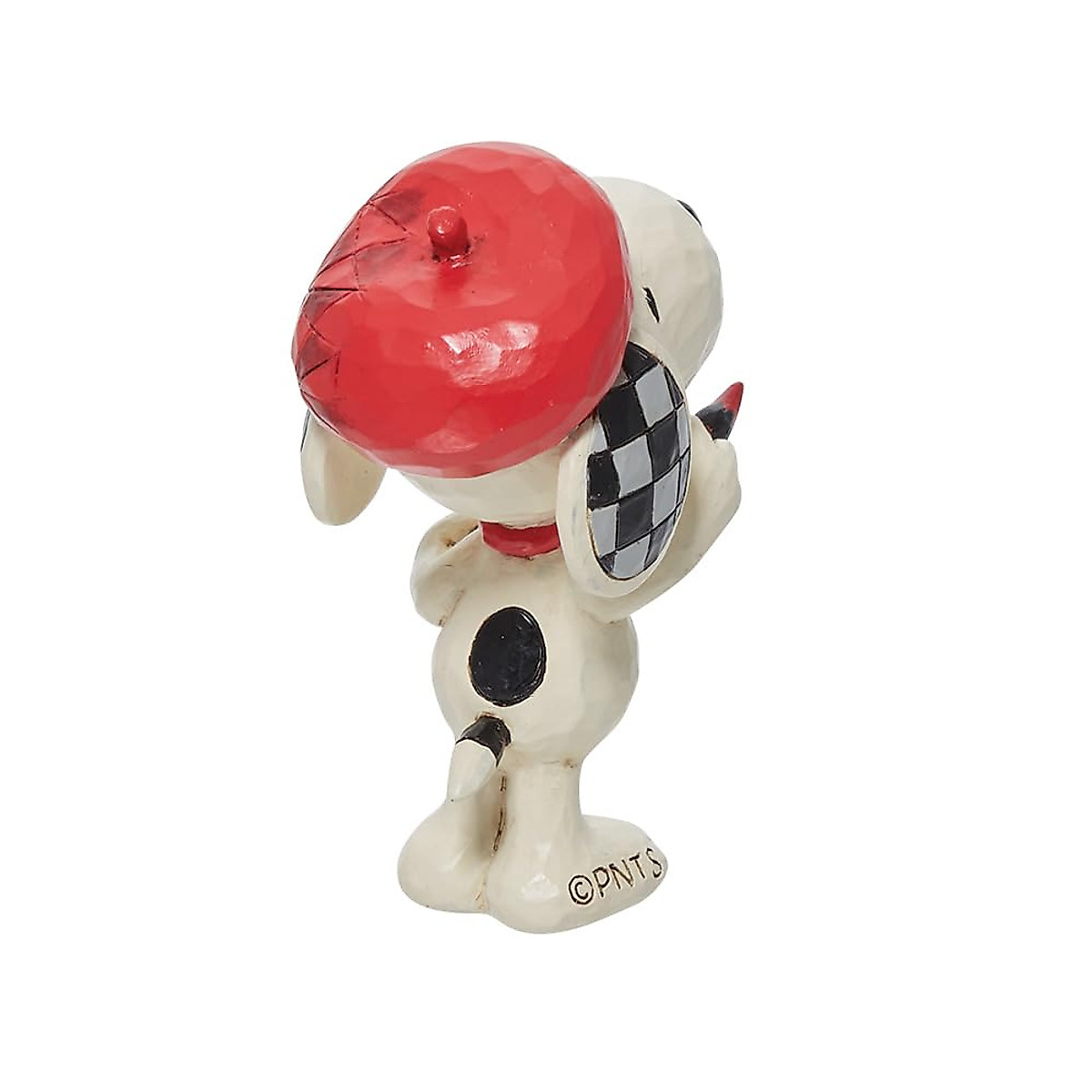 Enesco Jim Shore Peanuts Mini Snoopy Artist Figurine 3.2 Inch Multicolor