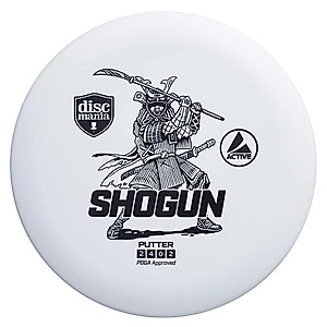 Discmania Active Base Shogun Disc Golf Putter 165-170g (Colors May Vary)