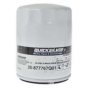 Quicksilver 877767Q01 Oil Filter for Verado in-Line 4-Cylinder 135-200 HP Outboards
