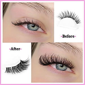Lash Extension Kit 120 Pcs Lash Clusters DIY Eyelash Extension with Waterproof Lash Bond and Seal and Lash Applicator for Individual Cluster Lashes Extensions Kit by ALPHONSE (8-16MM)