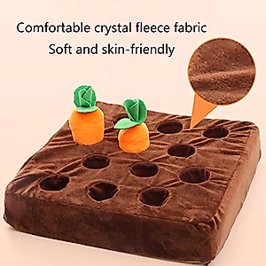 Soft Realistic Vegetable For Creative Pet Plush Toy Stuffed Plant Carrot Interactive Dog Toy Sniff Hide Food Toy For Kit Dog Chew Toy For Large Dogs Dog Chew Toy Pack For Aggressive Chewers Dog Chew