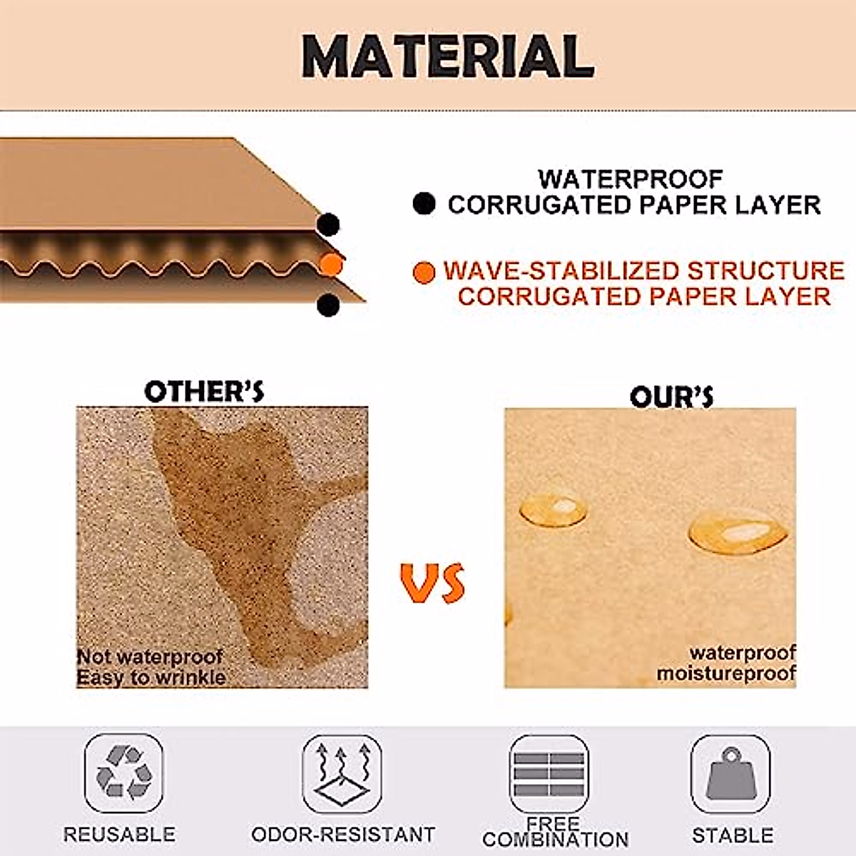 bimiti 12 Pack Shoe Box Cardboard Shoe Storage Boxes with Transparent Window Waterproof Stackable Storage Boxes with Lids Heavy Duty Kraft Drawer Shoe Boxes for Shoes, Socks, Stationery, Underwear