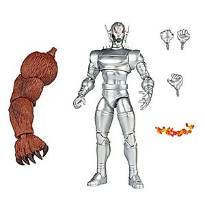 Marvel Hasbro Legends Series 6-inch Ultron Action Figure Toy, Premium Design and Articulation, Includes 5 Accessories and Build-A-Figure Part