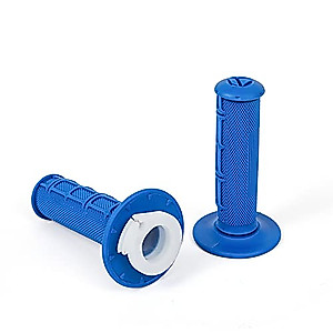 PUCKY New 7/8" 22mm Twist Throttle Accelerator Handle Grips and Cable Set with Kill On Off Switch for 50cc 110cc 150cc 250cc Mini Bike ATV Quad Pit Bike Dirtbike (Blue)