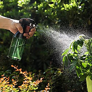 Water Spray Bottle for Plants, Plant Mister Spray Bottle, Mist Spray Bottles, Water Mister Spray Bottle for Plants, Succulents, Flowers Pet and Cleaning Solution, BPA Free, 10oz watering can 2 Pack