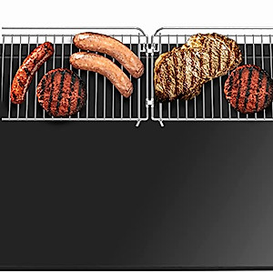 only fire Griddle Warming Rack Fits for 36" Blackstone Griddles, One-Step Clip On Attachment, Portable and Detachable