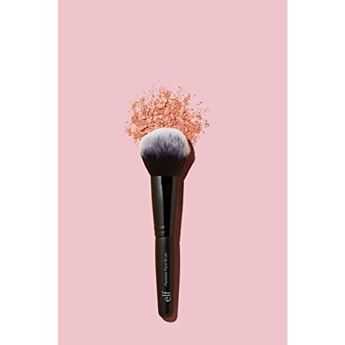 e.l.f. Flawless Face Brush, Vegan Makeup Tool For Flawlessly Contouring & Defining With Powder, Blush & Bronzer, Made With Cruelty-Free Bristles