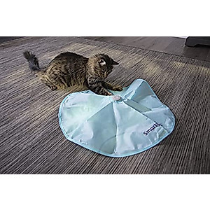 SmartyKat Hot Pursuit Electronic Concealed Motion Cat Toy, Battery Powered - Blue, One Size