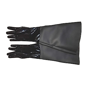 TUFF-Blast Neoprene Gloves for Sandblasting Sandblaster Sand Blast Cabinet - 7" x 26" Made in USA