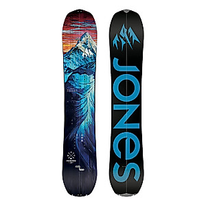JONES Snowboards Men’s Frontier Splitboard, Directional Freeride,158cm, Wide