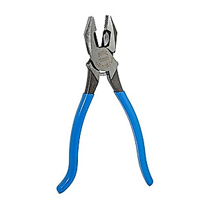 Klein Tools D2000-9ST Pliers, Side Cutters are Heavy-Duty 9-Inch Ironworker Pliers for Rebar, ACSR, Screws, Nails and Most Hardened Wire