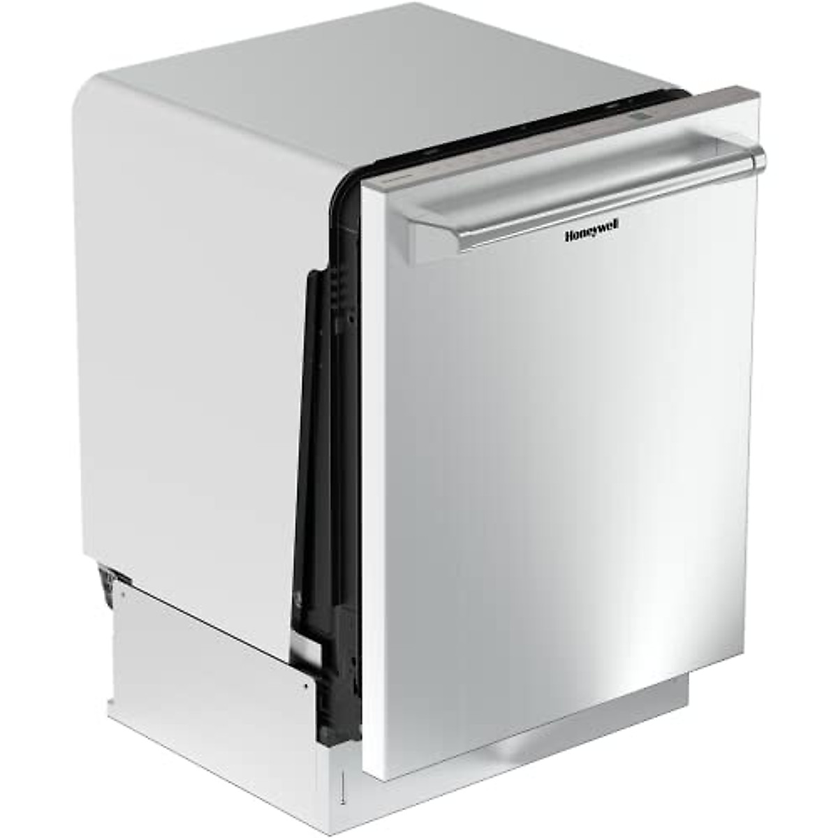 Honeywell 24 Inch Dishwasher with 14 Place settings, 6 Washing Programs, Stainless Steel Tub, UL/Energy Star- Stainless Steel