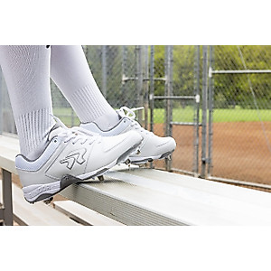 Ringor Flite Spike Womens Size 8.0 - White and Silver