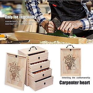 Essential Oil Bottles Storage for 112 Bottles, Essential Oil Travel Storage Box- Removable Dividers Fits 5ml, 10ml, 15ml, 30ml Bottles, Tubes, Accessories and More EO Products(Update Version)