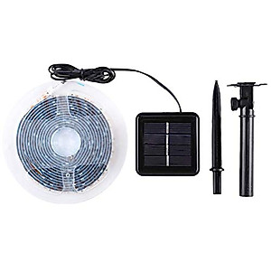 Solar Lights LED Strip Outdoor String Lights Waterproof 10ft Garden Path Deck Christmas Decorative Lighting