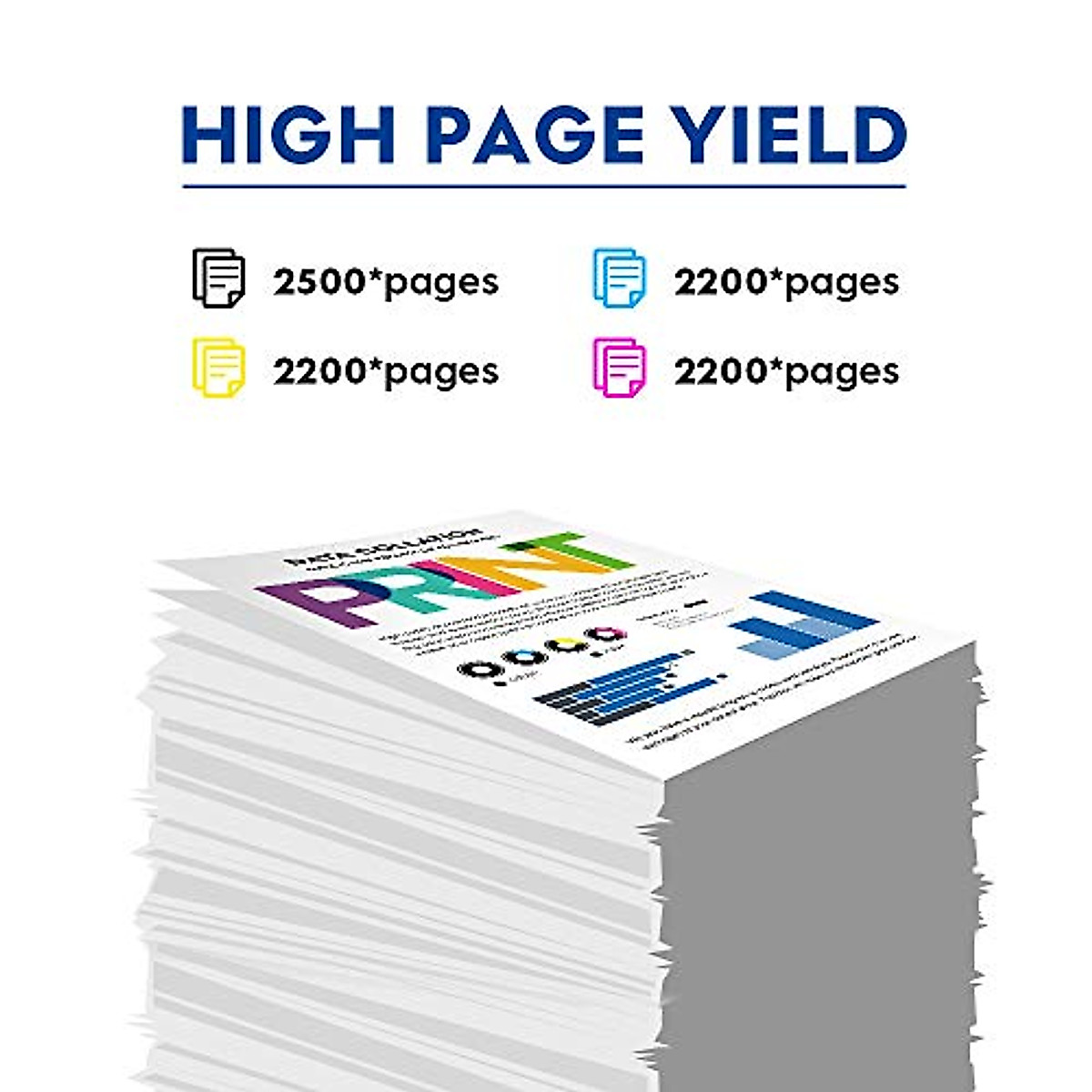 INK E-SALE Compatible Toner Cartridge Replacement for Brother TN221 TN225 TN-221 TN-225 (KCMY, 4-Pack), for use with Brother HL3170CDW HL-3170CDW, HL3140CW HL3180CDW, MFC9130CW MFC9330CDW MFC9340CDW