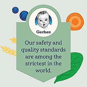 Gerber Baby Food, Sitter, Soothe N Chew Teething Sticks, Strawberry Apple, 5 Boxes of 6 Individually Wrapped Sticks (30 Count)