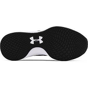 Under Armour Women's Charged Breathe Tr 3, Black (001)/White, 8.5 M US