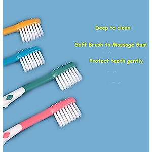 newrichbee 8 Packs Kids Toothbrushes, Extra Soft Lovely Little Deer Toothbrush for Kids 2-8 Years (Pink&Orange&Blue&Green)