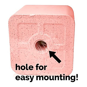 Himalayan Secrets 11LB (5KG) Large Compressed Pink Himalayan Salt Animal Lick Block for Livestock and Wildlife - 100% Pure & Natural Feed Salt - 84 Natural Minerals and Trace Elements