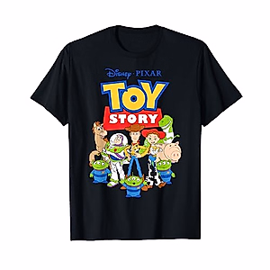 Disney Pixar Toy Story Buzz Woody Jessie Graphic T-Shirt T-Shirt