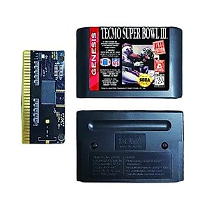 Retro Game Tecmo Super Bowl III Final Edition 16 Bit MD Game Card For Sega Megadrive Genesis Video Game Console Cartridge (Region-Free)