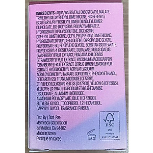 Kaja Lip & Blush Glazed Keychain Stain - Jelly Charm 04 Fig Soda | with Triple Berry Complex, Lemon Fruit Extract & Olive Squalane, Hydrating, Long Lasting Lip Tint