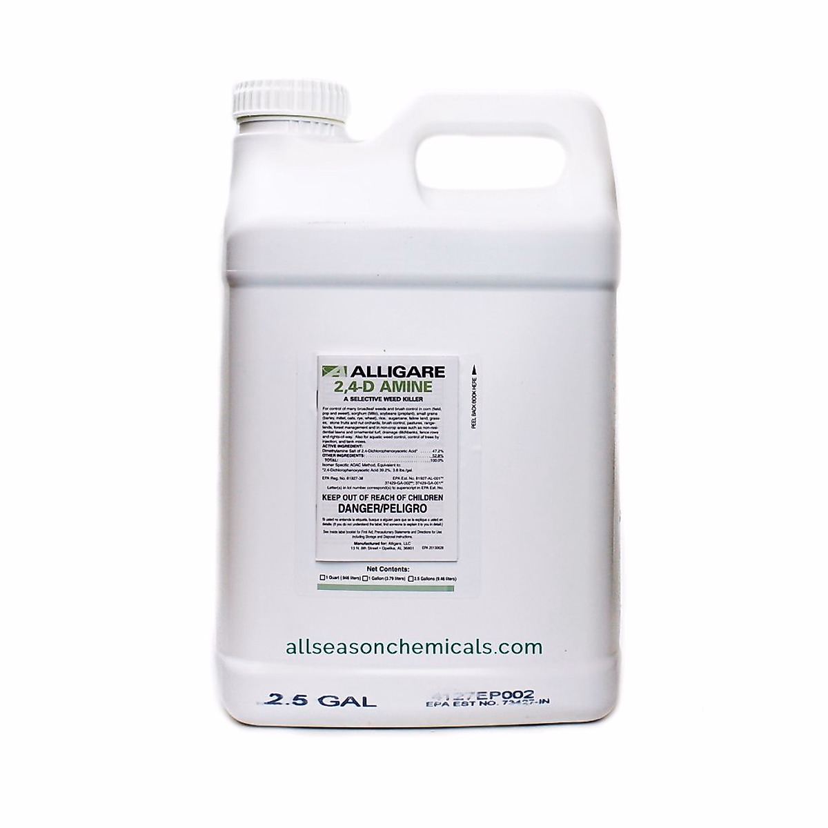 Alligare 2,4-D Amine (2 Pack x 2.5 gal)