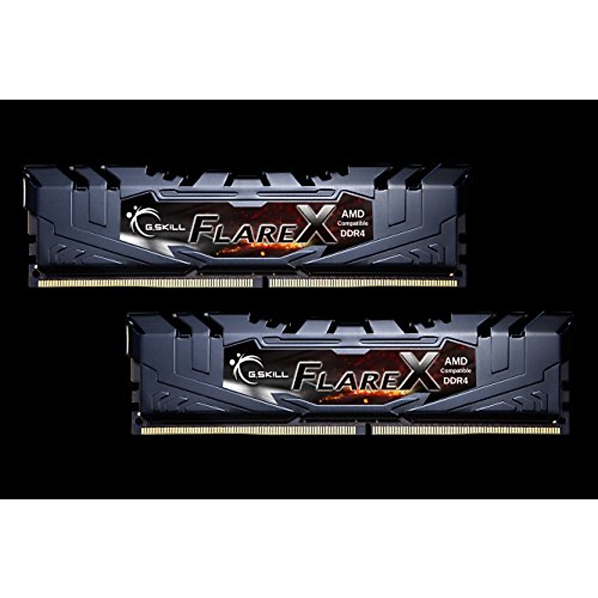 G.Skill Flare X Series 16GB (2 x 8GB) 288-Pin DDR4 2400 (PC4 19200) for AMD Ryzen Desktop Memory Model F4-2400C15D-16GFX