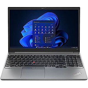 Lenovo 2023 Newest ThinkPad E15 Gen 4 Laptop, 15.6 Inch FHD Display, Intel Core i5-1235U Processor, 16GB RAM, 512GB SSD, Intel Iris Xe Graphics, Bluetooth, Webcam, Windows 10 Pro, Bundle with JAWFOAL