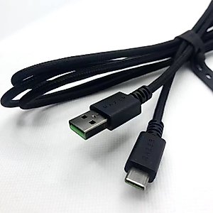 LZYDD USB Data Charging Cable for Razer BlackWidow V3 Pro/Deathstalker V2 Pro/Wolverine V2 Chroma Wired Gaming Pro Controller and Others Like Ducky One 2 Mini Keyboard