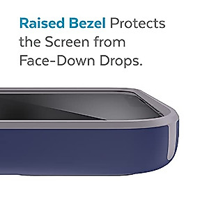 Speck Products CandyShell Pro Case + MagSafe Fits iPhone 13 Pro Max/iPhone 12 Pro Max, Prussian Blue/Cloudy Gray