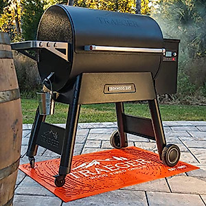 Traeger Pellet Grills BAC636 Grill Mat, Orange