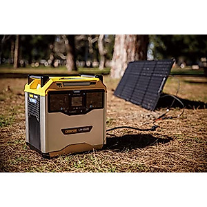 Champion Power Equipment 100593 3276-Wh Power Station 3200/1600-Watt Portable Lithium-Ion Battery Solar Generator