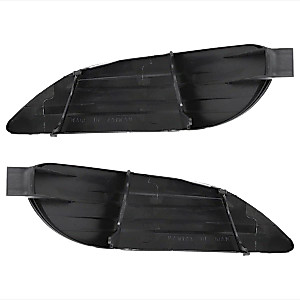 Parts N Go Fog Light Cover Set Replacement for 2005-2008 Corolla Front Driver & Passenger Side Left Right - TO1038107 TO1039107 5212802200 5212702170