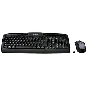 Logitech MK335 Wireless Keyboard and Mouse Combo (Renewed)