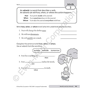 Evan-Moor Language Fundamentals, Grade 3
