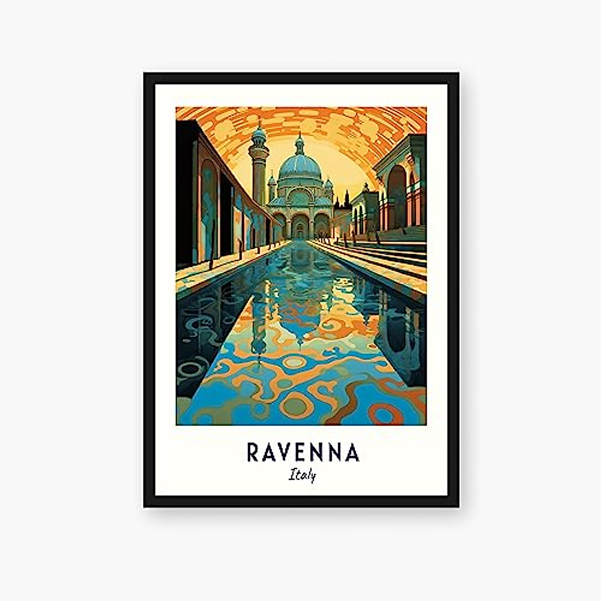 Ravenna Travel Print, Ravenna - Italy