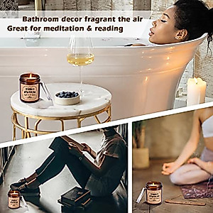 Cinque Lavender Scented Candle Gifts for Women Funny Friendship Gift for Best Friend BFF Bestie Sister Coworker Unique Birthday Christmas Thanksgiving Present for MOM Female Girl Her