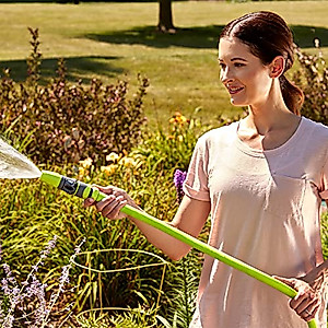 Flexzilla Garden Hose Kit with Quick Connect Attachments, 1/2 in. x 50 ft., Heavy Duty, Lightweight, ZillaGreen - HFZG12050QN