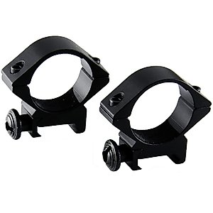 Excalibur Archery Hunting Lightweight Durable Aluminum Weaver Style 30 mm Crossbow Scope Mount Rings